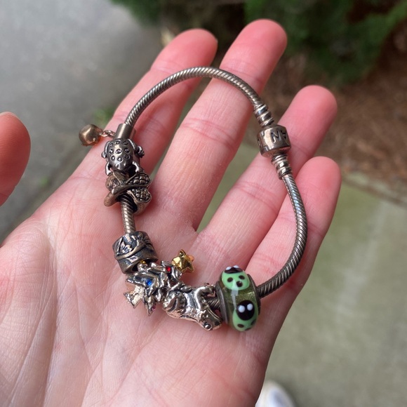 Pandora | Jewelry | Pandora Charm Bracelet | Poshmark